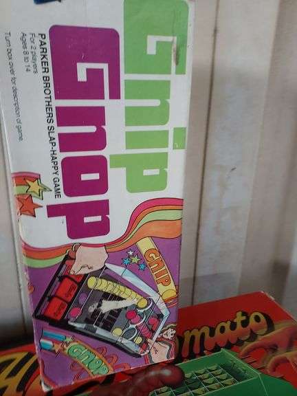 Vintage Gnip Gnop 1971 Game by Parker Bros. - Auction Ohio