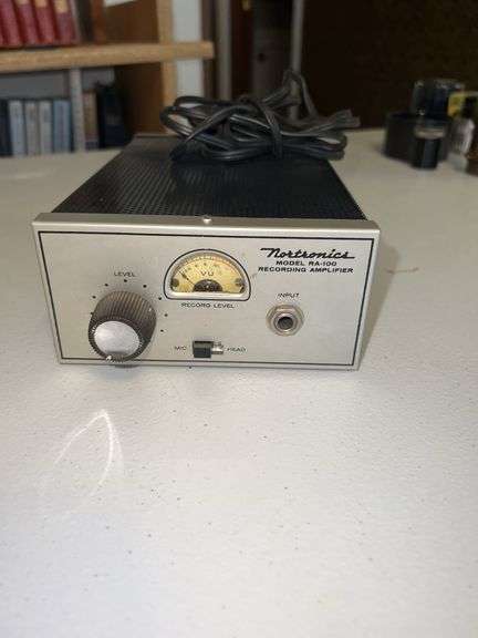 Nortronics Model RA-100 Recording Amplifier - Auction Ohio