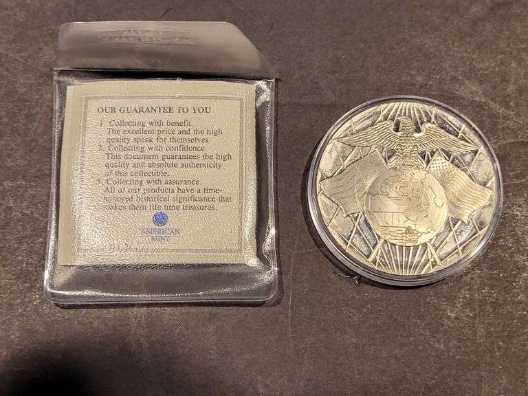 One Dollar Bank Note Commemorative Medal - Auction Ohio