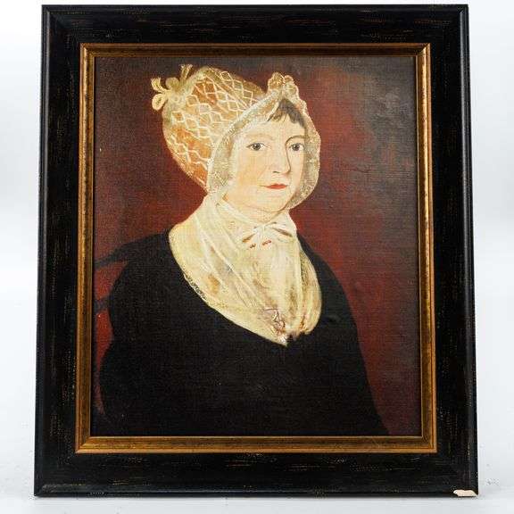 Reproduction Painting of Sarah Carpenter c.1806 - Auction Ohio