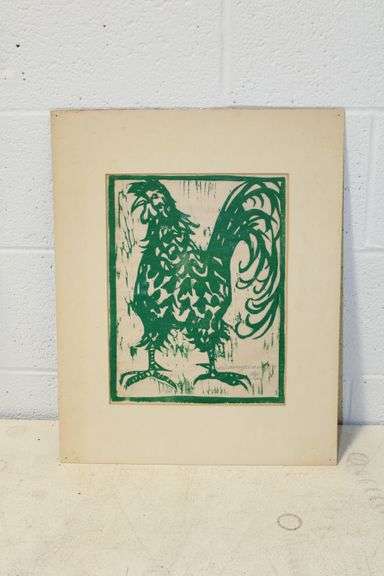 Chicken Print - Auction Ohio