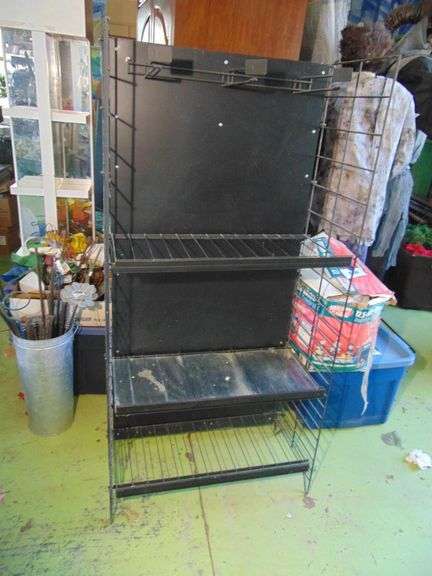 Wrought Iron Display Rack - Auction Ohio