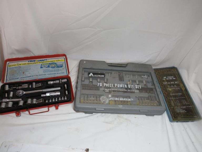 Tap & Die/Socket Set/Power Bits - Auction Ohio