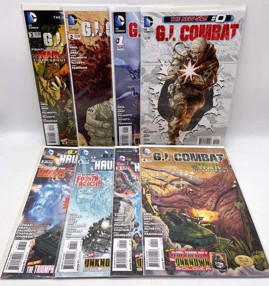 GI Combat - Comics - 0-7 Set - Auction Ohio