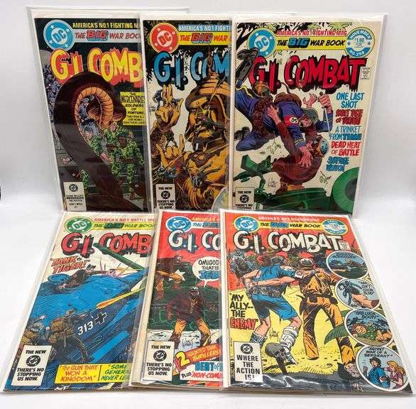 GI Combat - Comics - 1980's - Auction Ohio