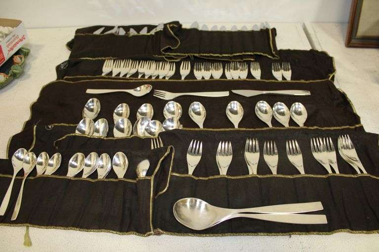 Modern Rosenthal Flatware Set - Auction Ohio