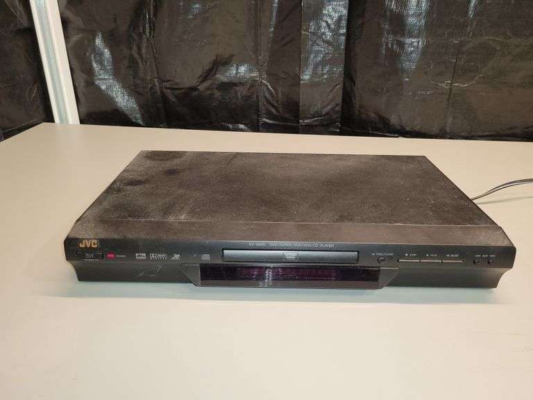 JVC DVD Player Model XV-5200BK - Auction Ohio