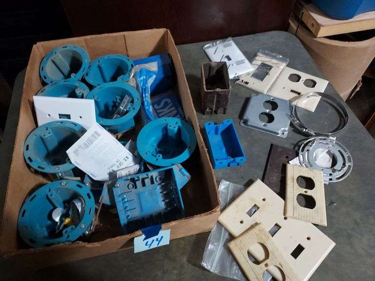 Gang Boxes Outlet Plates, Etc. - Auction Ohio