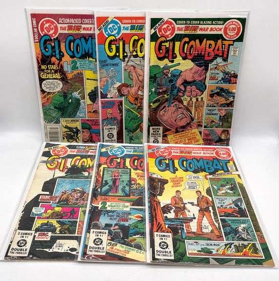 GI Combat - Comics - 1980's - Auction Ohio