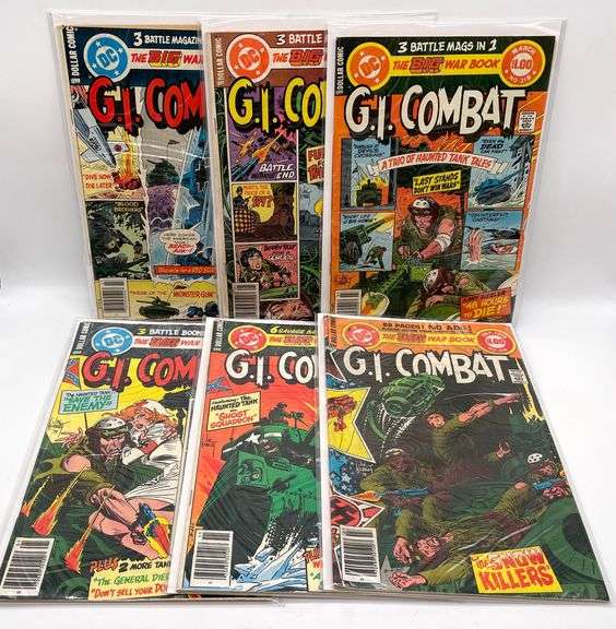 GI Combat - Comics - 1970/80's - Auction Ohio