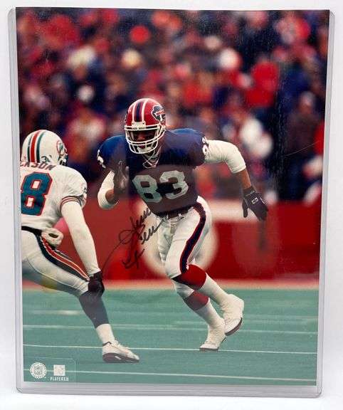 Andre Reed Autographed Photo - Auction Ohio
