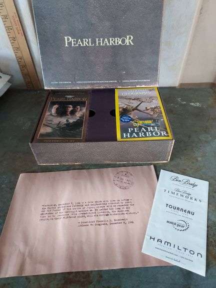 Pearl Harbor 60th Anniversary Commemorative VHS Gift Set - Auction Ohio
