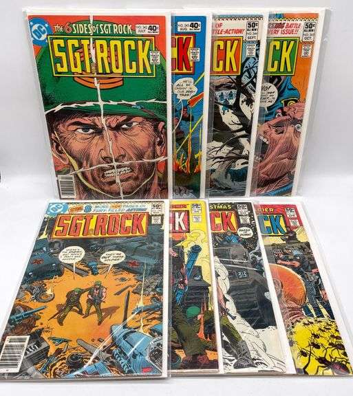 SGT. Rock - Comics - 1980s - Auction Ohio
