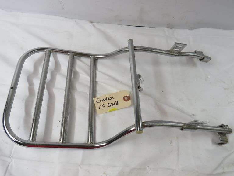 Craven Luggage rack for SWB twins - Auction Ohio