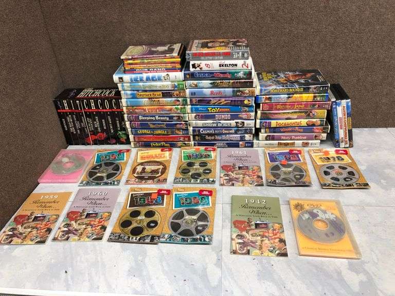 VHS and DVD's - Auction Ohio