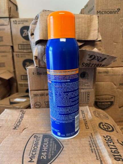 Microban Sanitizing Spray - Auction Ohio