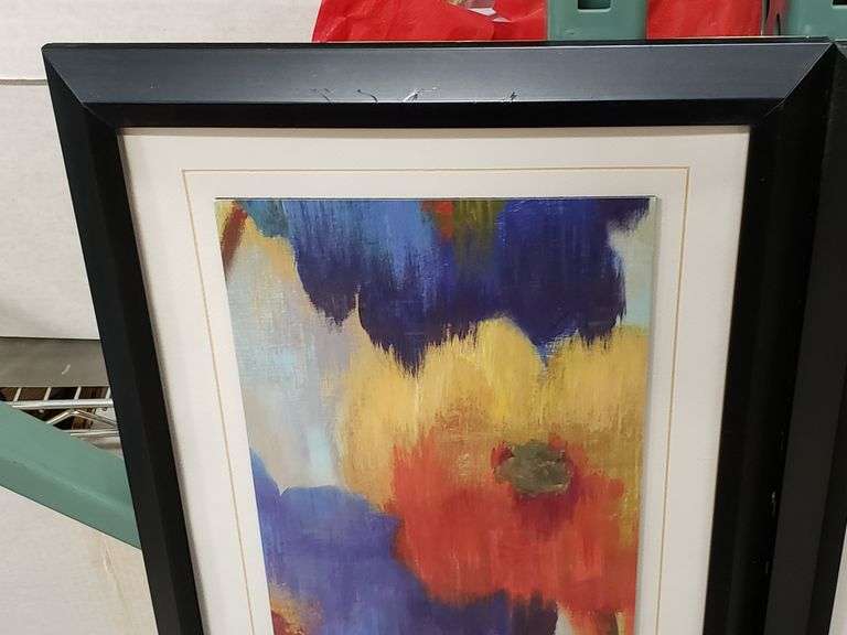 Two Prints Matching Floral - Auction Ohio