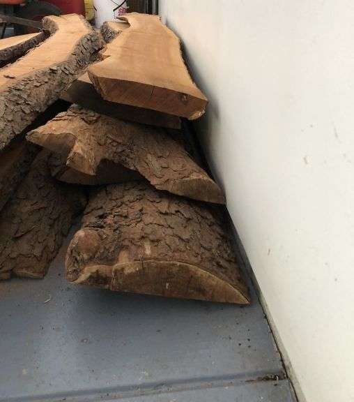 Live Edge Wood Slabs - Auction Ohio