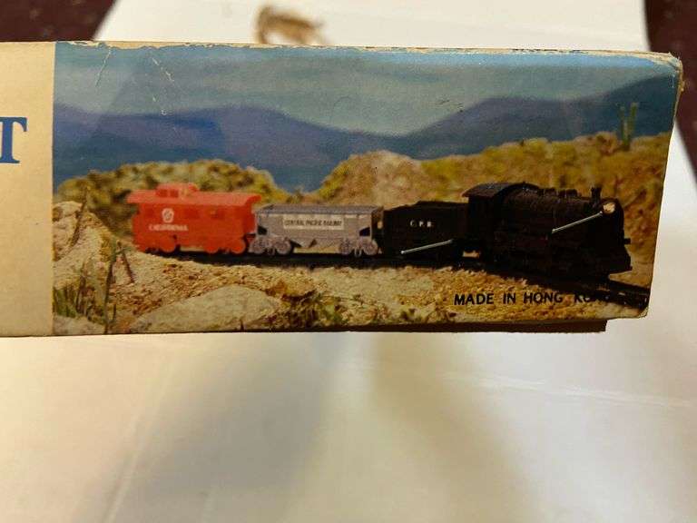 Vintage Boxed Western Freight Train Set Hong Kong - Auction Ohio