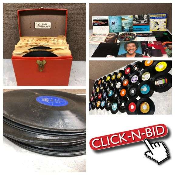 Vintage Vinyl Record Albums! 45's! And More! - Auction Ohio