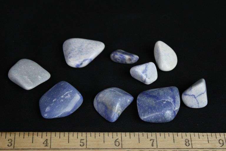 Polished Blue Quartz - Auction Ohio