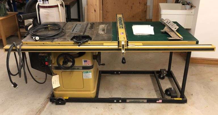 Powermatic 10" Table Saw - Auction Ohio
