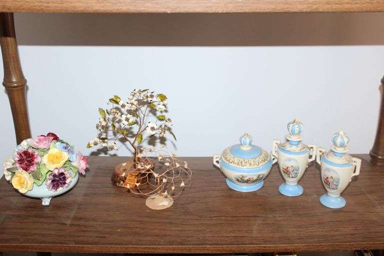China & Miniature Trees - Auction Ohio