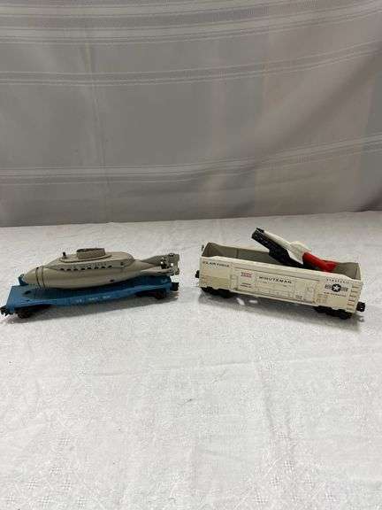 Lionel US. Navy & USAF Train Cars - Auction Ohio