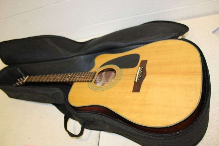 Fender Classic 6 String Acoustic Electric Guitar - Auction Ohio
