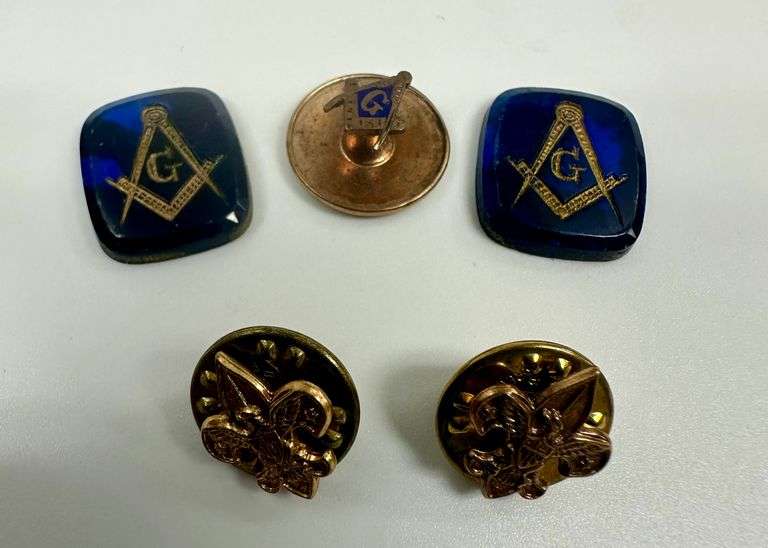 Masonic and Boy Scout Pins - Auction Ohio