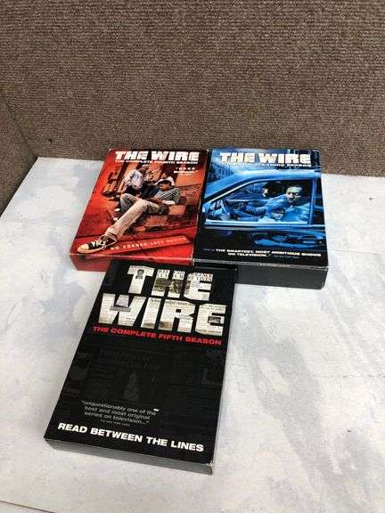 "The Wire" DVD Seasons - Auction Ohio