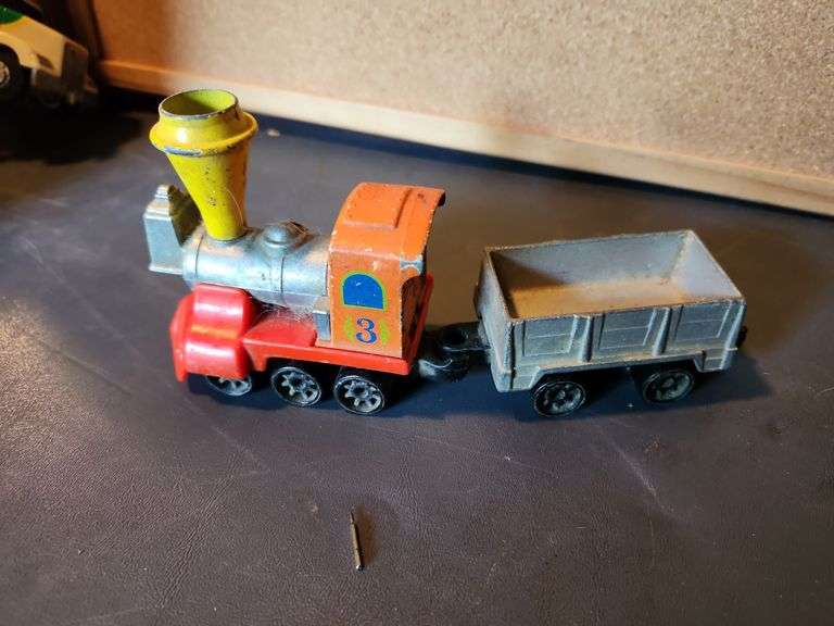 First Wheels Mattel 1980 Hong Kong Train Car - Auction Ohio