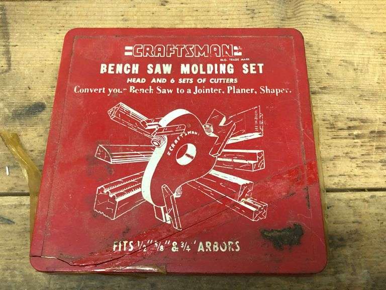 Craftsman Molding Set - Auction Ohio