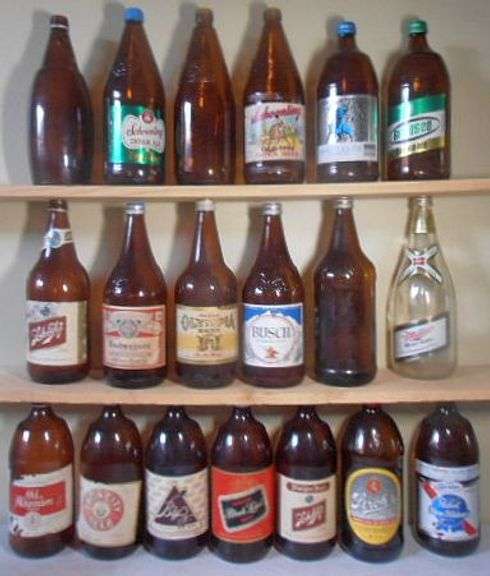 Vintage Quart Beer Bottles - Auction Ohio