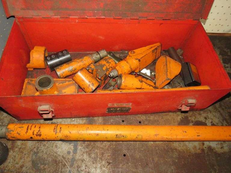 Porta Power cylinders and fittings. Whole work bench plus tool boxes ...