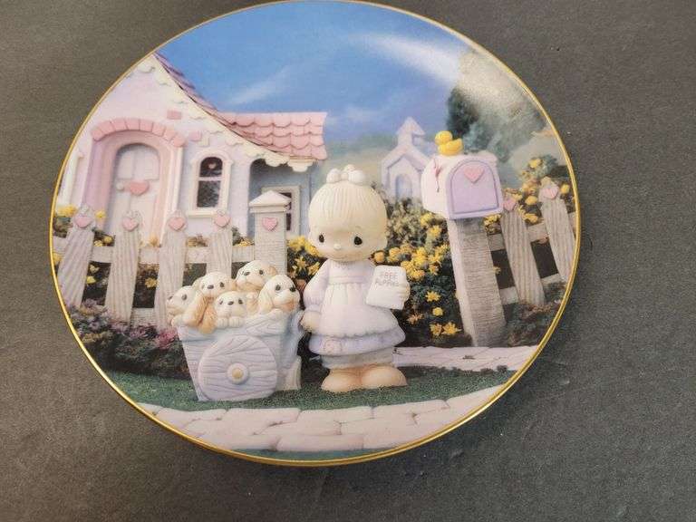 PM Plate Sam Butcher - "God Loveth A Cheerful Giver" - Auction Ohio