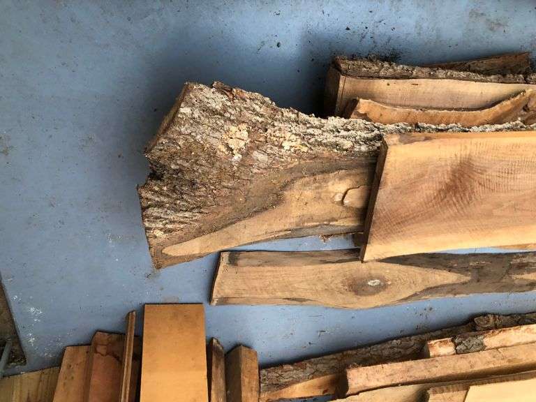 Live Edge Wood Slabs - Auction Ohio