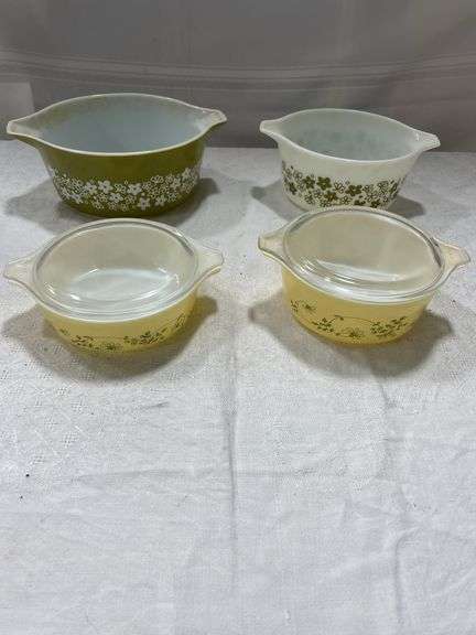 Vintage Pyrex Casserole Dishes - Auction Ohio