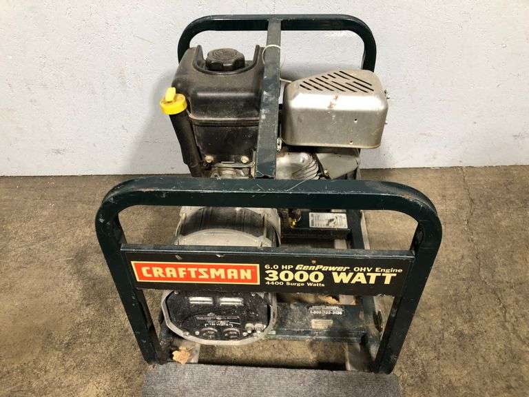 Craftsman Generator - Auction Ohio