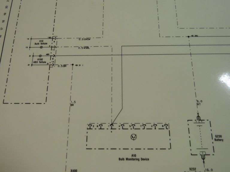 Set of poster wiring diagrams - Auction Ohio