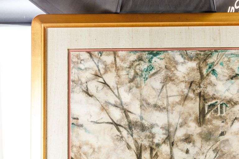 Susan Sahall "Flowering Tree" Artwork - Auction Ohio