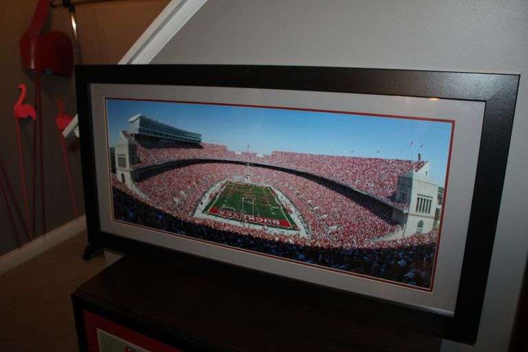 OSU Stadium Print - Auction Ohio