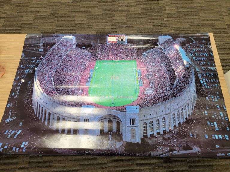 Large Buckeyes OSU Poster. - Auction Ohio