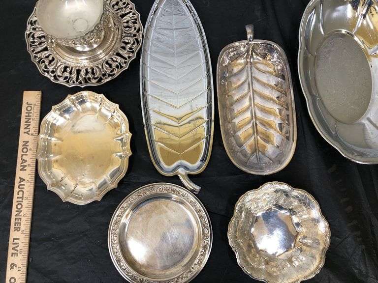 Assorted Vintage Silver Serving Dishes - Auction Ohio