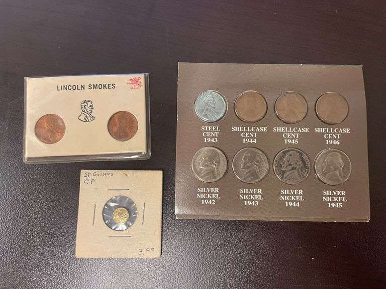 Collectible coins - Auction Ohio