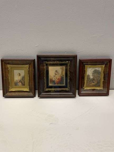 Trio of George Baxter Prints - Auction Ohio