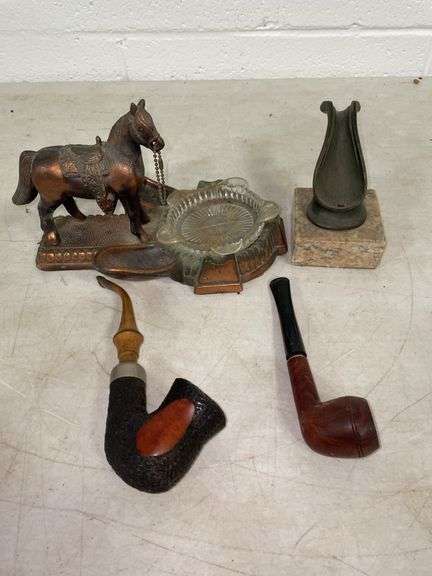 Pipe stand with pipes - Auction Ohio