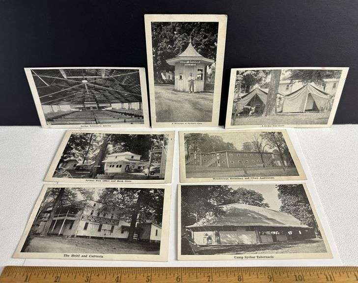 1940s Camp Sychar Mount Vernon Ohio Real Photo Postcard Lot - Auction Ohio
