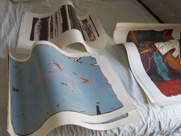 Collection of Abstract Trial Proof Prints - Auction Ohio