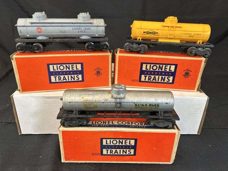 Lionel Tank Cars - Auction Ohio
